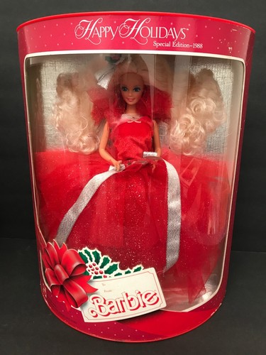 1988 Happy Holidays Barbie Doll Christmas Holiday VG | eBay