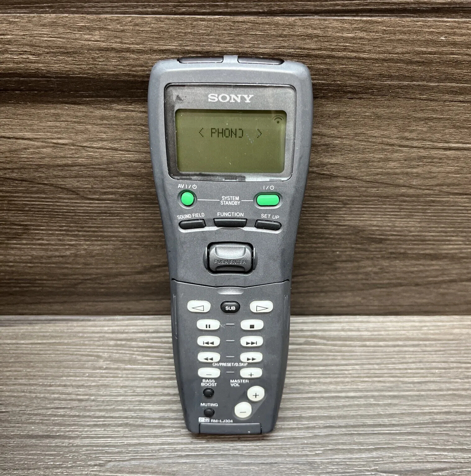 Sony Rm-lj304 Stereo Receiver Remote Control Original Genuine 550da for ...