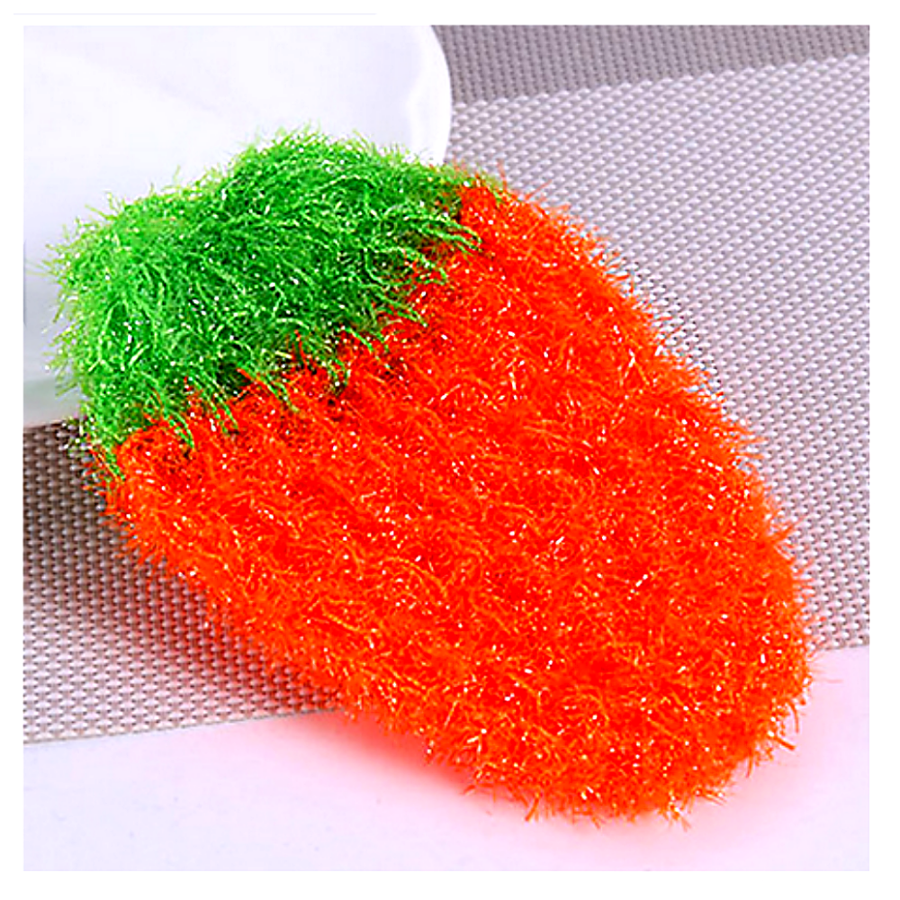 Multi Use Last-Long Non Scratch Odorless Scrubber Dish Wash Fruit Shape ...