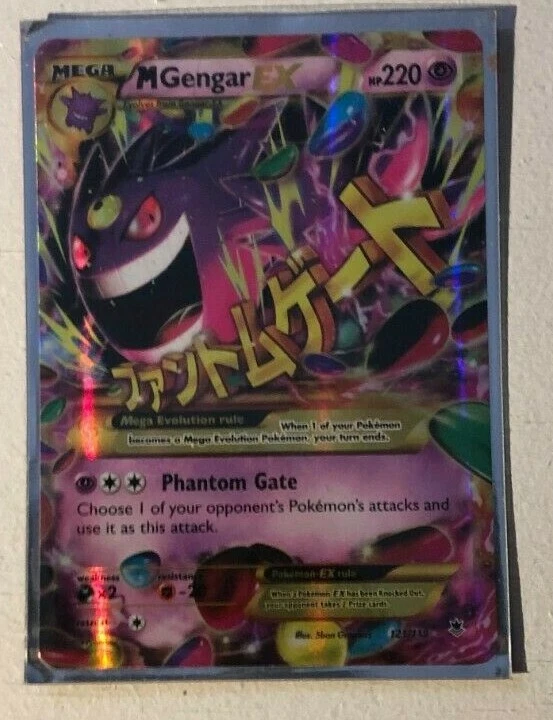 Pokemon Mega Gengar Card