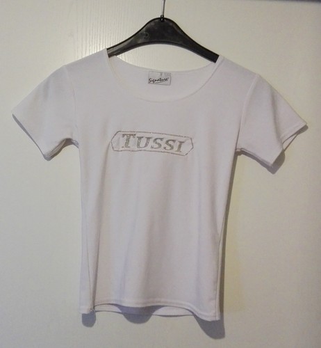 Damenoberteil "Tussi" weiß,Shirt,t shirt mit Aufdruck,Aufschrift ...