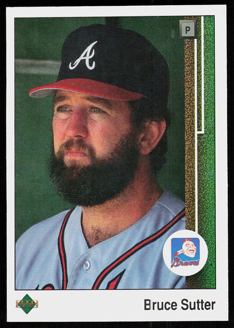 1989 Upper Deck Bruce Sutter Atlanta Braves #414 | eBay