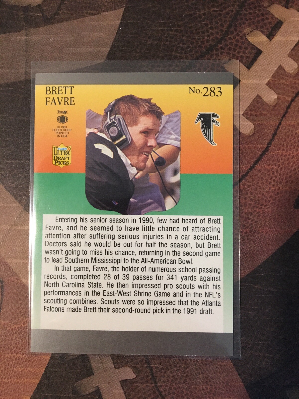 Brett Favre Rookie Card | eBay