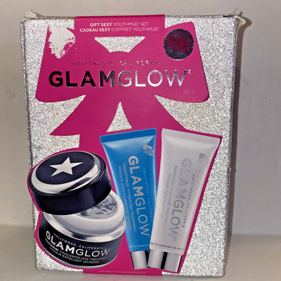 Glamglow Youthmud Glow Complete set Hydrating antiaging clarifying 1 ...
