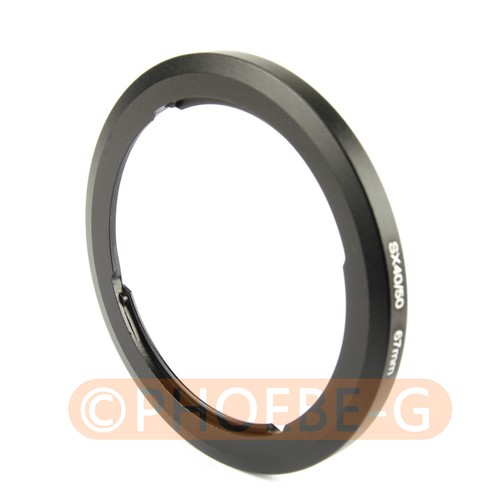 67mm Metal Lens Adapter Ring for Canon Powershot SX40 SX50 SX60 SX70 FA ...