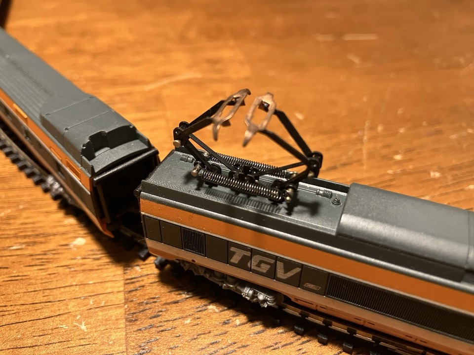 Lima N Scale TGV 123901 - Complete, Tested, Runs Great | eBay