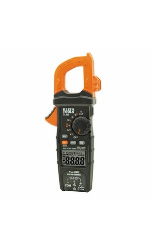 Klein Tools CL800 AC/DC True RMS Auto-Ranging Digital Clamp Meter ...