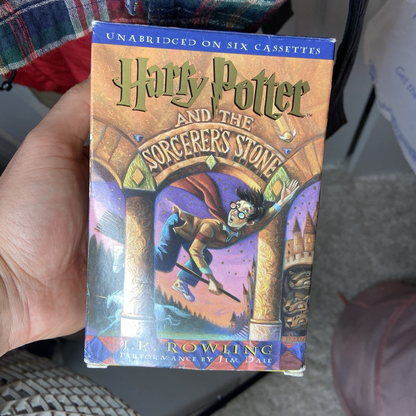 Harry Potter and The Sorcerer's Stone Unabridged Jim Dale Audiobook 6 ...