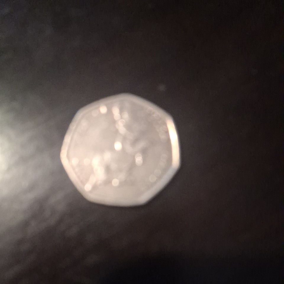 Beatrice Potter 'The Tale of Peter Rabbit' 50p Coin 2017 Extremely Rare ...