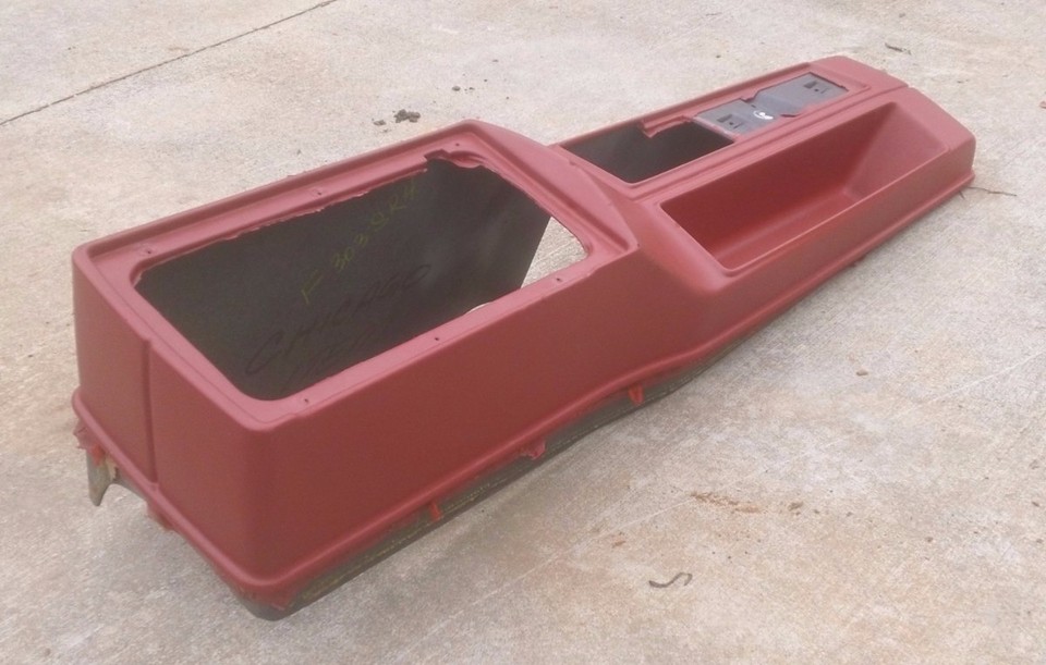 NOS MoPar 1979 Dodge Magnum XE Chrysler Cordoba CENTER CONSOLE F303SR4 ...