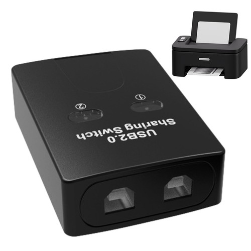 USB Share Switch Box Hub 2-Port USB Sharer KVM Switches USB Printer ...
