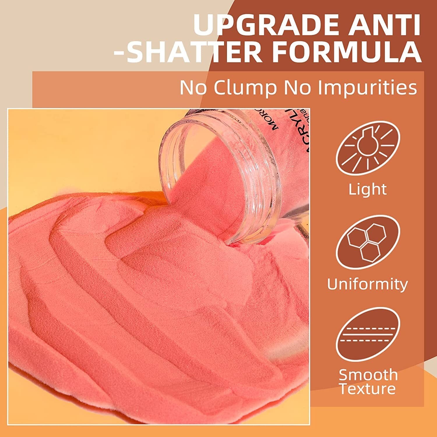 Morovan Acrylic Nail Kit with Everything - 24 Colors Glitter Acrylic ...