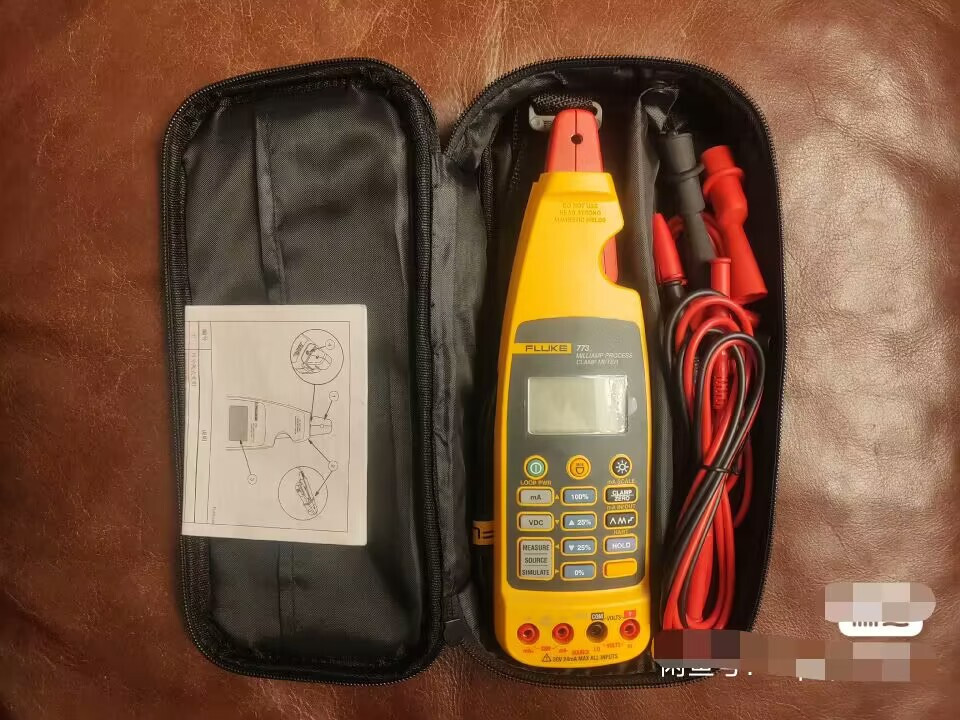 Fluke 773 Milliamp Process Clamp Meter 4 to 20 mA Signals Loop ...