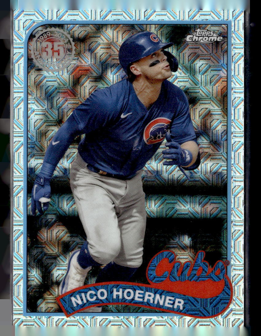 Nico Hoerner 2024 Topps #2T89C-5 1989 35th Anniversary Chrome (Series ...