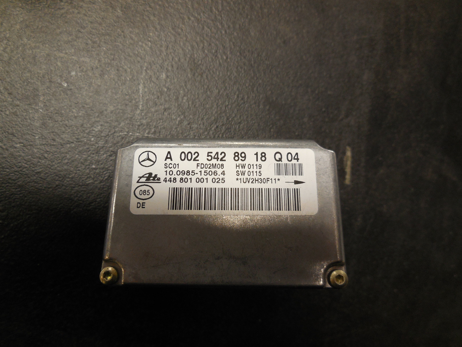 Mercedes W163 W203 Yaw Rate Sensor NEW A0025428918 | eBay Australia