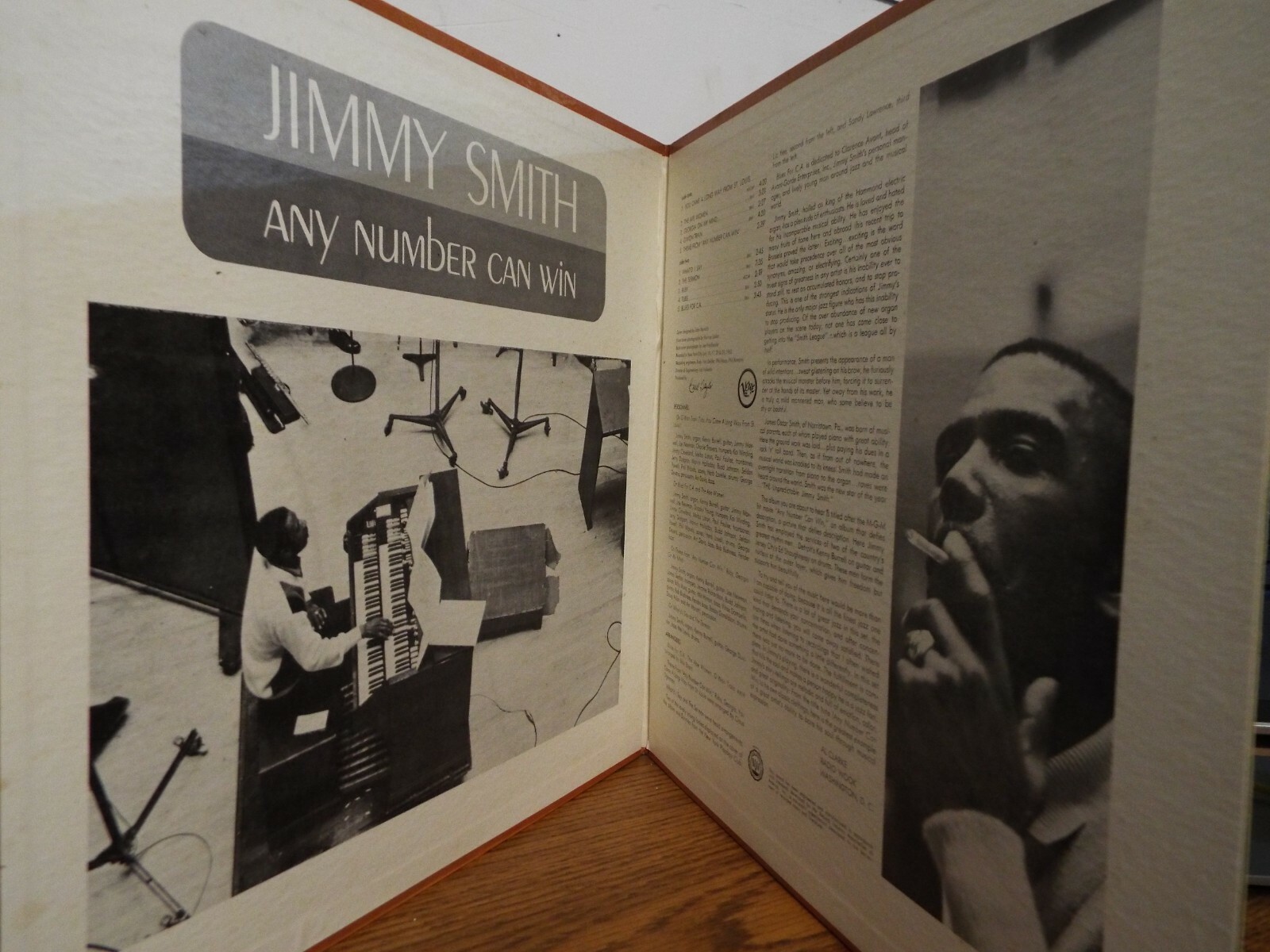 JIMMY SMITH ANY NUMBER CAN WIN JAZZ LP VINYL ALBUM | eBay