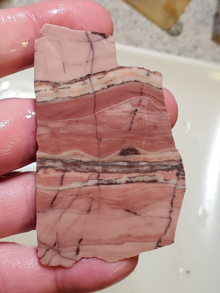 4 Wonderstone Banded Bullseye Tube Jasper Rough 204g Agate Nevada ...