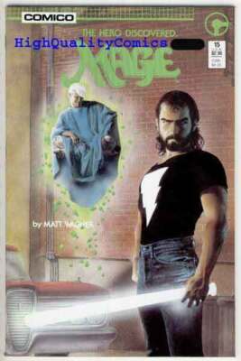 MAGE #15, NM, Matt Wagner, Hero Discovered, Sam Kieth, 1986, more in ...