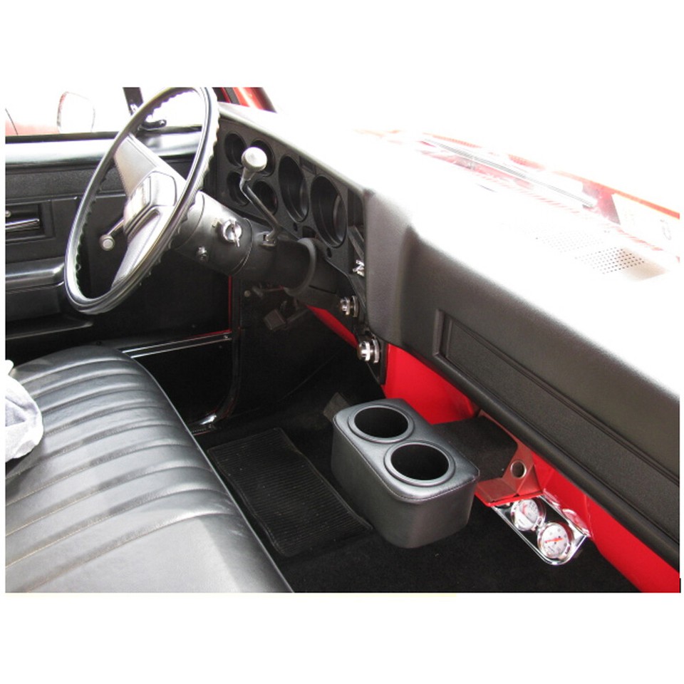 Classic Consoles Ashtray Drink Holder Plug-And-Chug Textured Vinyl Red ...