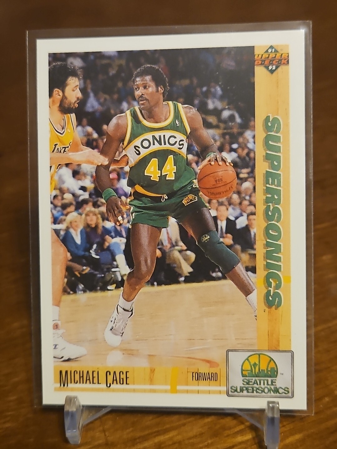 1991-92 Upper Deck Basketball Card #127 Michael Cage Sonics | eBay
