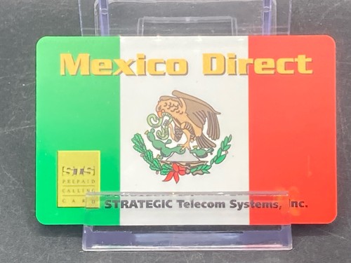 Vintage STS 1997 Mexico Direct International Phone Card | eBay