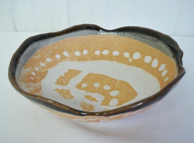 Steve Irvine Studio Pottery 7 1/2" Bowl Owen Sound Ontario Canada | eBay