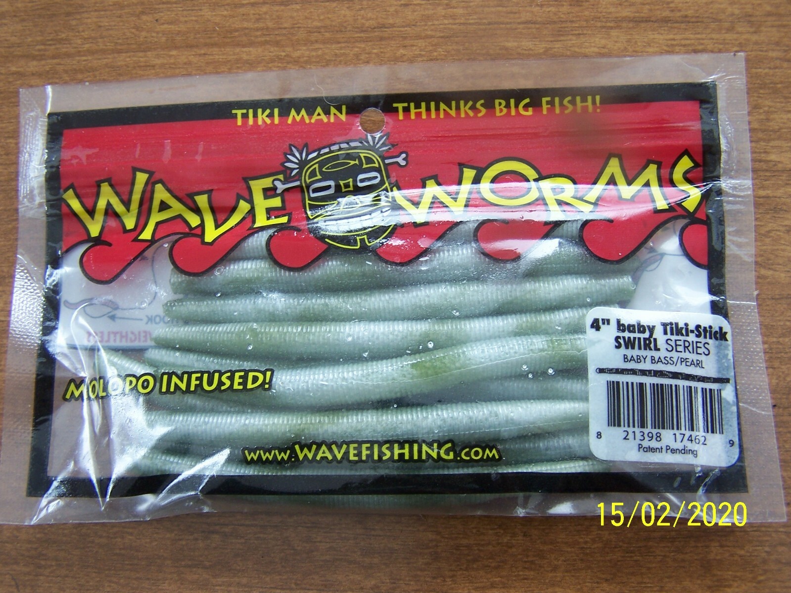 Wave Worms 4" Tikki Stick Swirl&Solid color Series | eBay