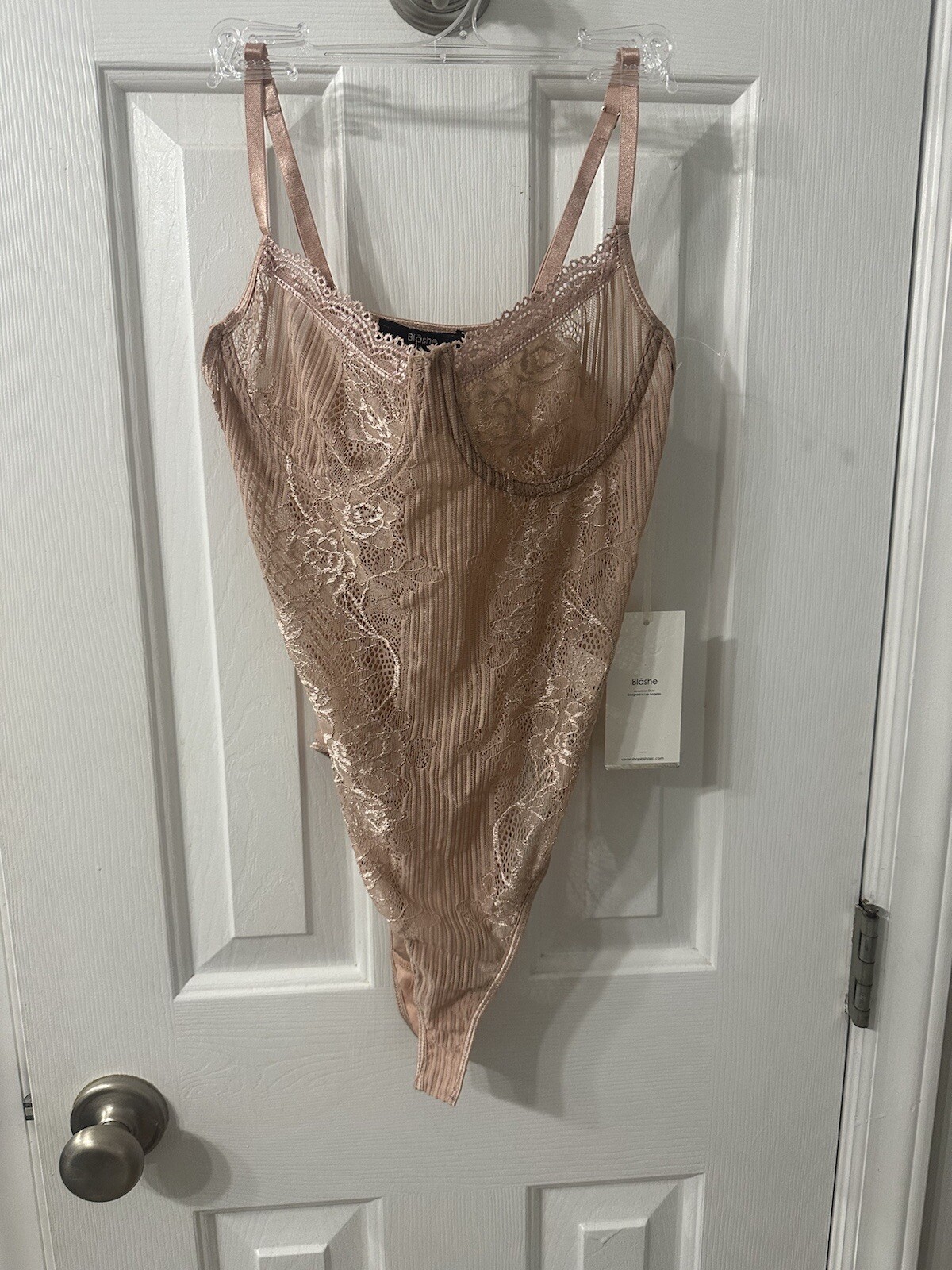 Blashe Lingerie Body Suit Blush Size S | eBay