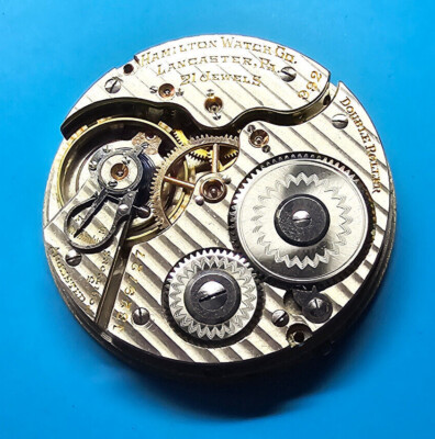 VINTAGE 16 SIZE 21 JEWEL HAMILTON GRADE 992 MODEL 2 POCKET WATCH PARTS ...