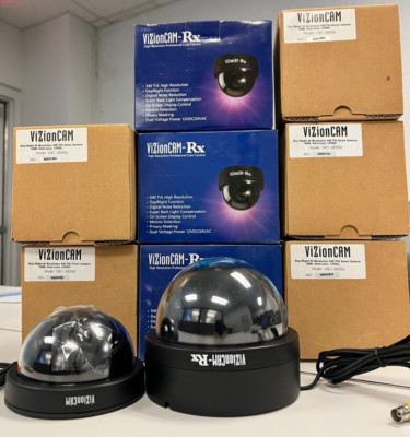 VizionCam - Rx Security Cameras Video (8) Surveillance Dome 540 TVL ...