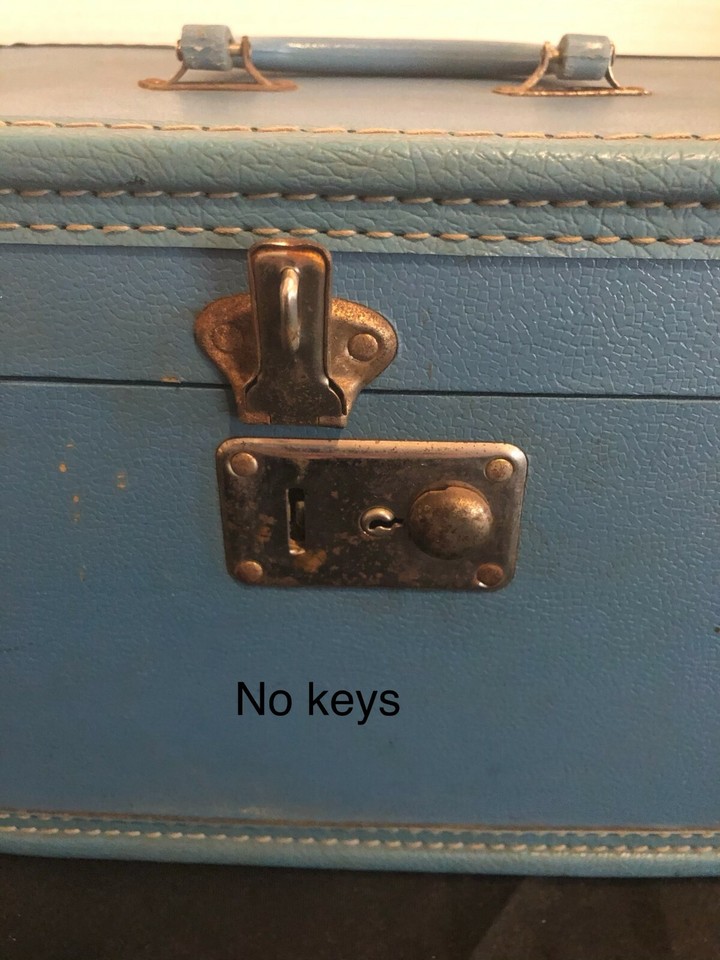 Vintage Antique Lock Box | eBay