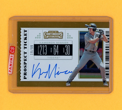 KAMERON MISNER 2019 Contenders Draft Autograph Rookie On-Card AUTO SER ...