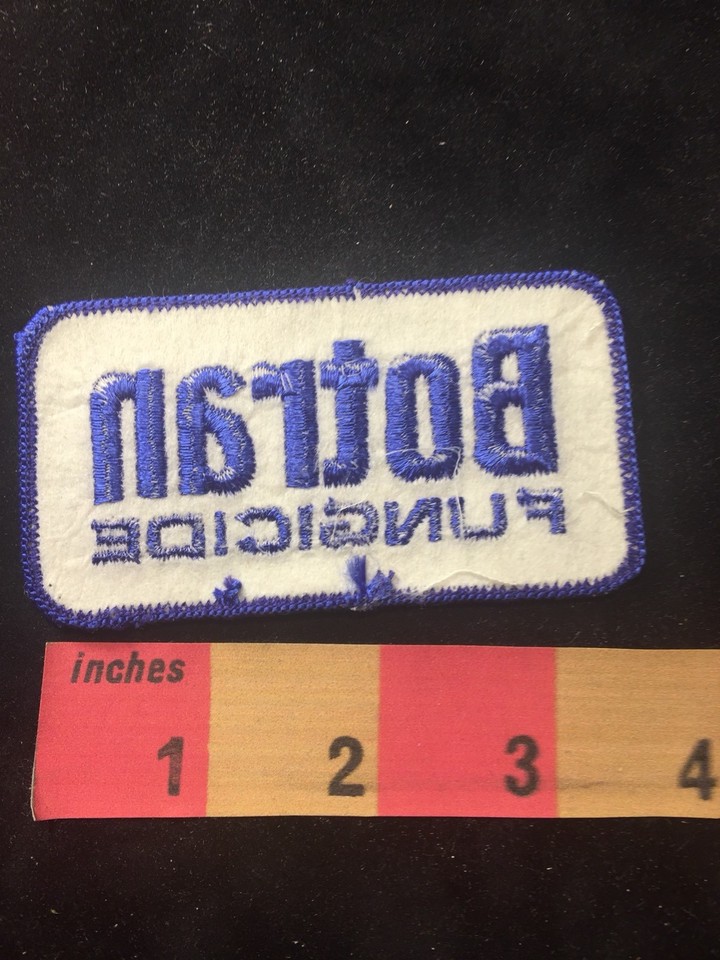 Vintage BOTRAN FUNGICIDE Advertising Patch 88NM | eBay