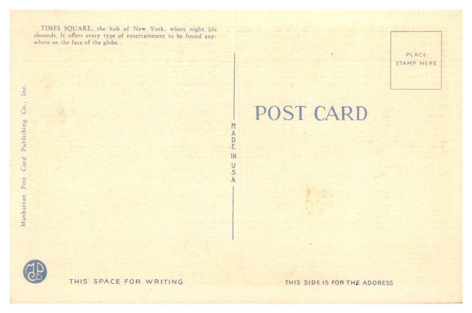 Times Square New York Neon Pepsi 2 dots Kinsey Marquee Clark Gable Burt ...