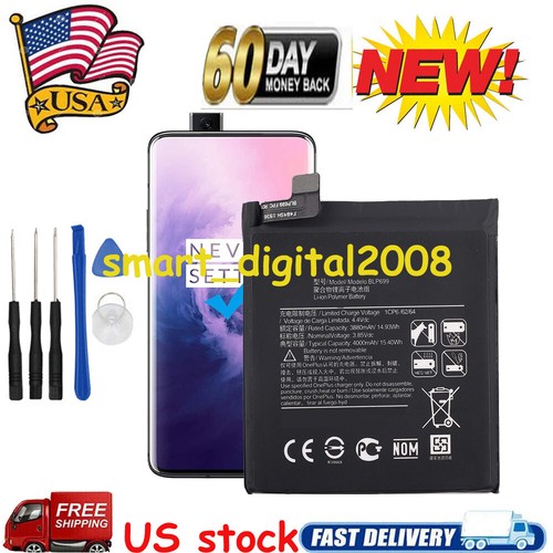 New Replacement Battery BLP699 For T-Mobile OnePlus 7 Pro GM1910 GM1917 ...