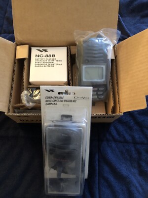 HX370SAS (Intrinsically Safe marine VHF FM Transceiver) Plus Voiceducer ...