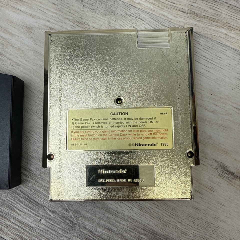 Zelda II: The Adventure of Link Gold (NES, 1988) Cartridge Only Tested ...