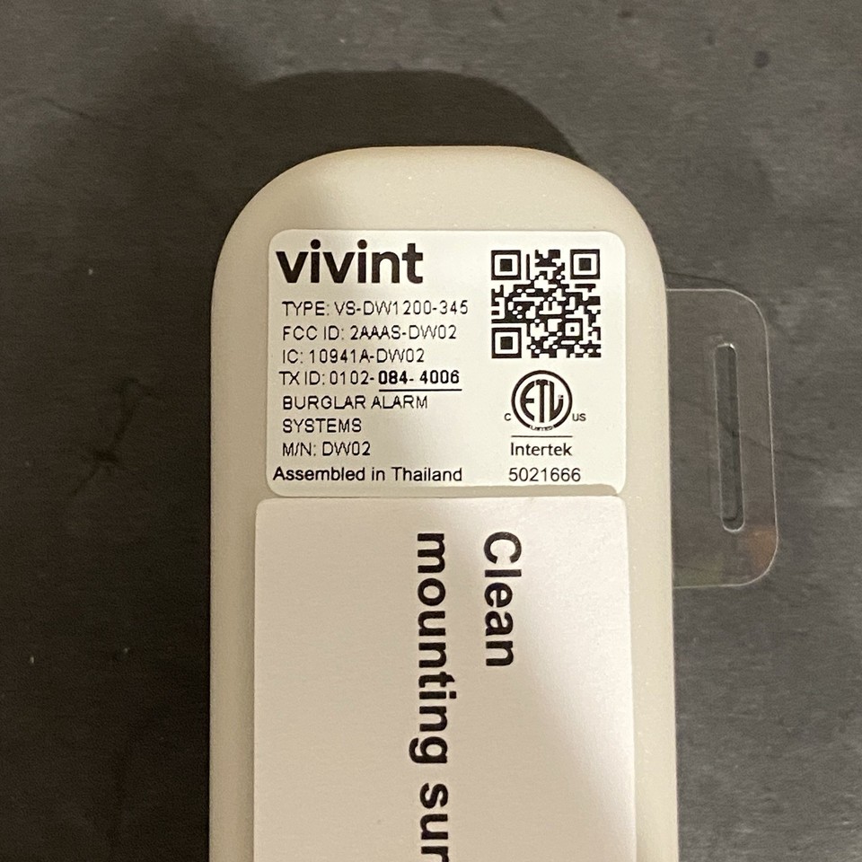 Vivint Smart Sensor VS-DW1200-345 Smart Door and Window Sensor - NEW | eBay