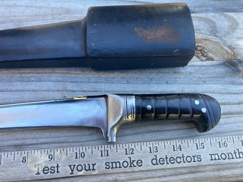 ANTIQUE VINTAGE AFGHAN KYBER TRIBAL KNIFE SWORD EXCELLENT With Scabbard ...