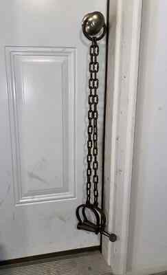 Leg Cuff Iron Shackles Set Patina Jailer Prison Guard Cast Iron ...