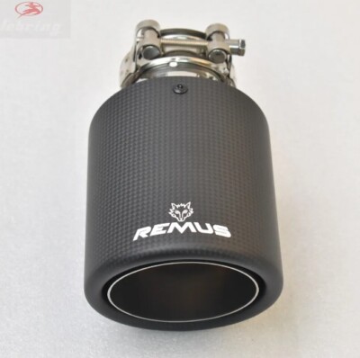 REMUS Carbon Fibre Exhaust Tip 73mm to 76mm Bolt Up Outlet Tip 89mm ...