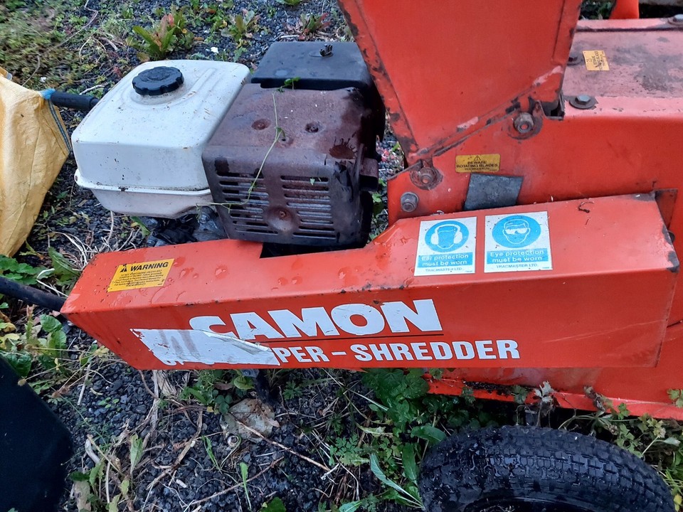CAMON C150 CHIPPER SHREDDER HONDA gx390 PETROL ENGINE | eBay UK