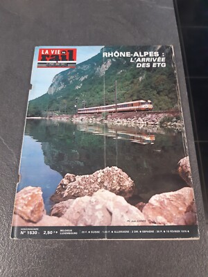 SNCF Revue La Vie Du Rail Numéro 1530 : Turbotrains ETG en RHONE ALPES ...