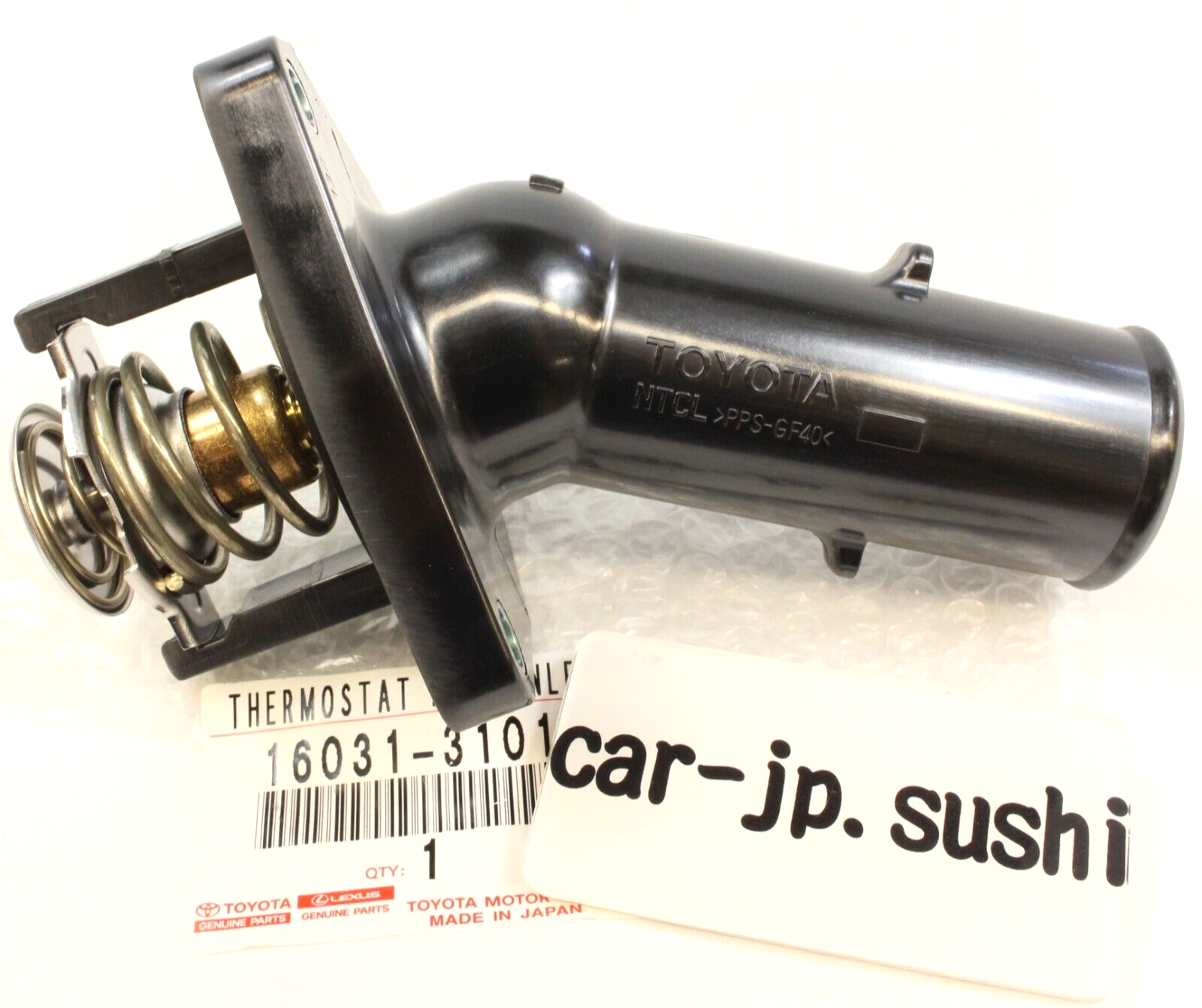 Toyota 4Runner Tacoma Tundra FJ Cruiser 4.0L Water Inlet Thermostat ...