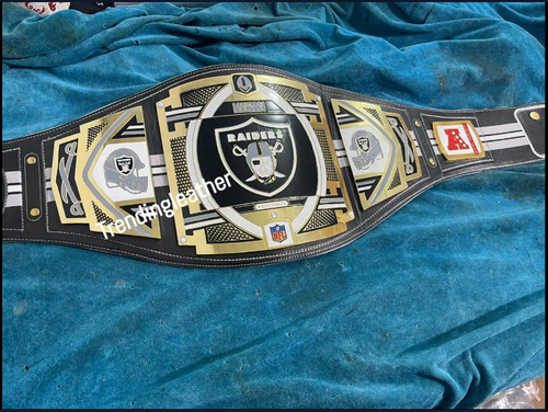 New Las Vegas Raiders Title Belt adult size Replica 2MM/4MM | eBay