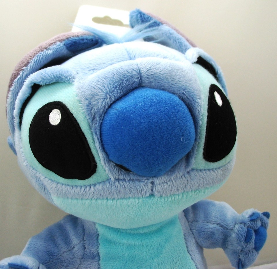Disney Babies Stitch Blue Alien Plush Toy Doll No Blanket Stuffed ...