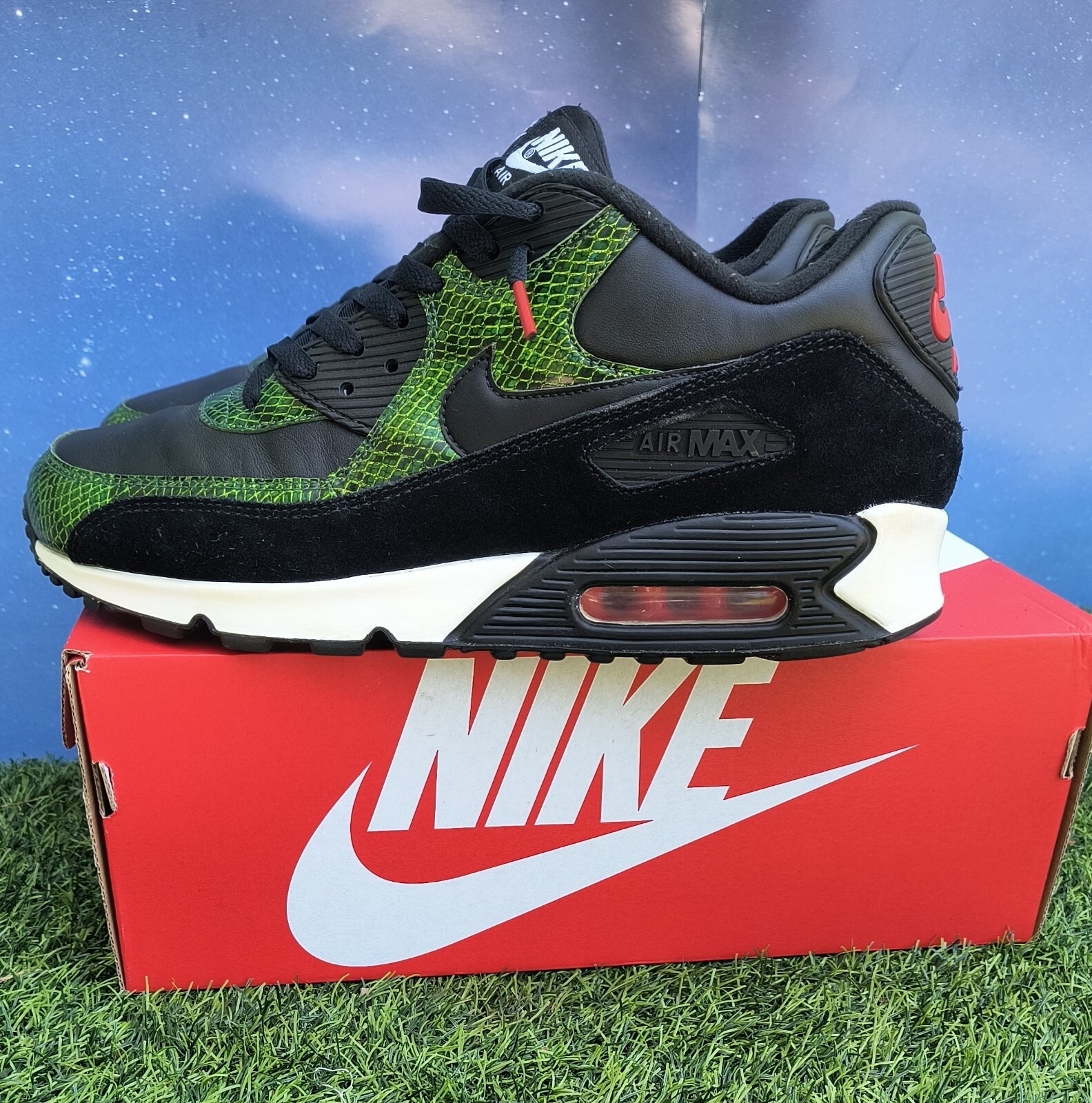 Size 12 - Nike Air Max 90 Green Python 193149339015 | eBay