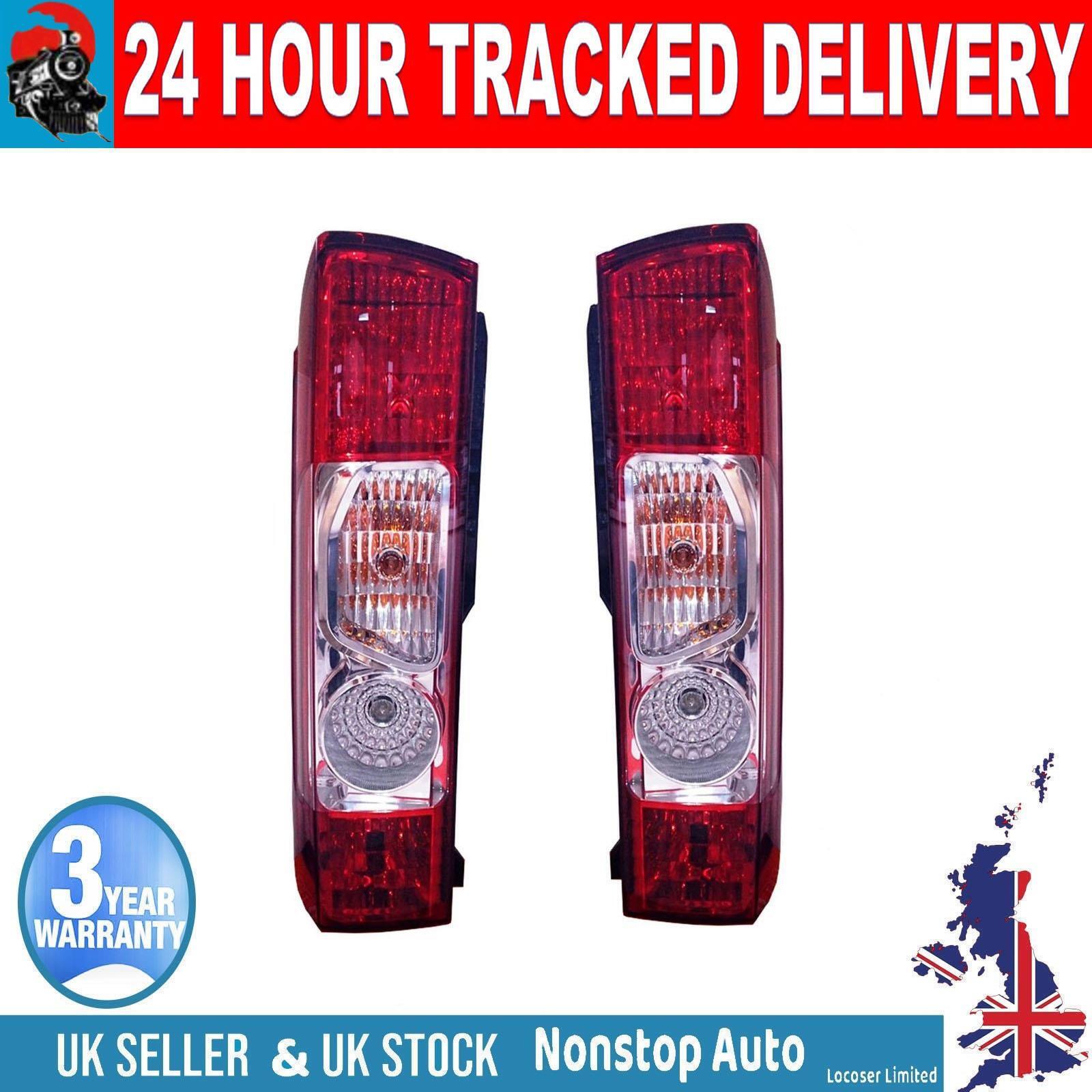 2X Rear Tailgate Light Lamp Right and Left For PEUGEOT Boxer 2006-2014 ...