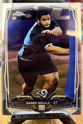 2014 Topps Football #175 Aaron Donald ROOKIE St Louis Rams | eBay