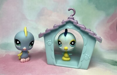 LPS Littlest Pet Shop Lot 3 Pcs Parakeet #2044 Parakeet #190 and Bird ...